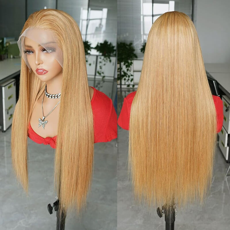 Bombshell Wig | eullair Glueless Honey Blonde Lace Frontal Wig | Brown ...