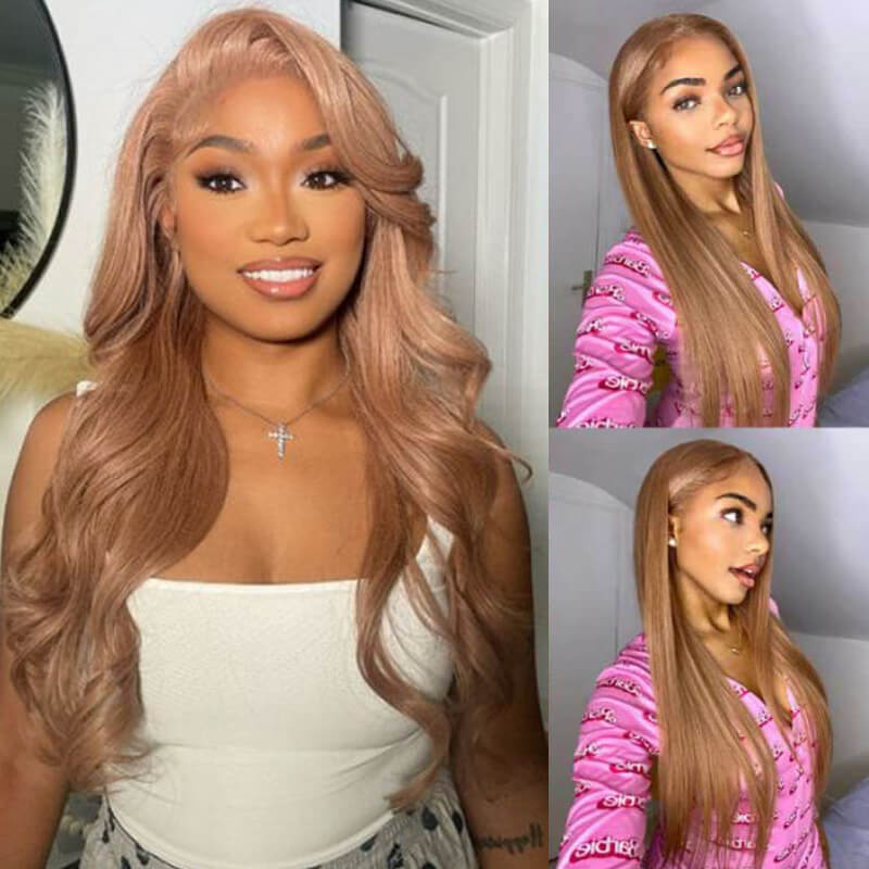 Hair Inspiration| eullair Light Flaxen Brown Cozy Blonde Straight Huma